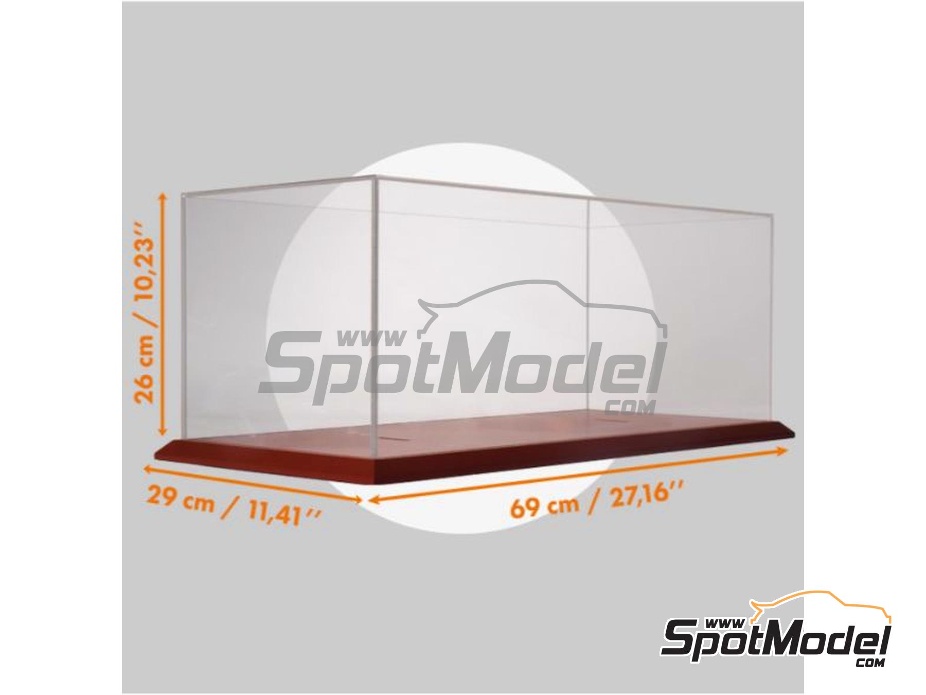 Ixo Collections IXC.SHC.F: Display case 1/8 scale Display case for 1/8 vehicles (ref. IXC.SHC.F ...